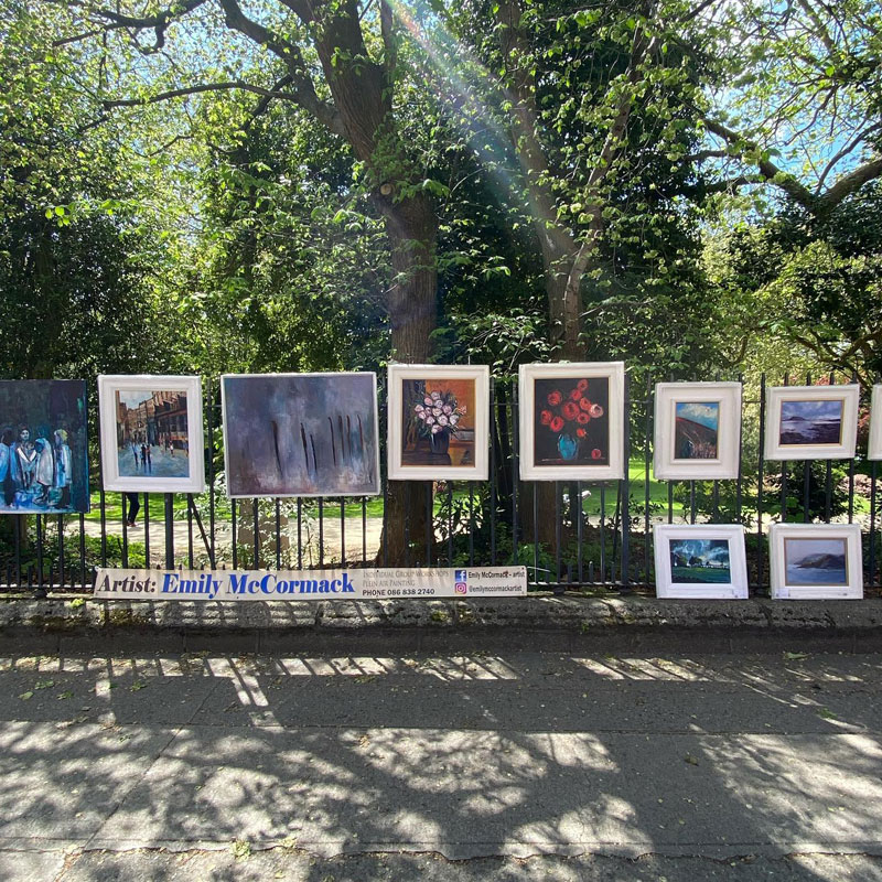 Merrion Square Open Air Art Gallery