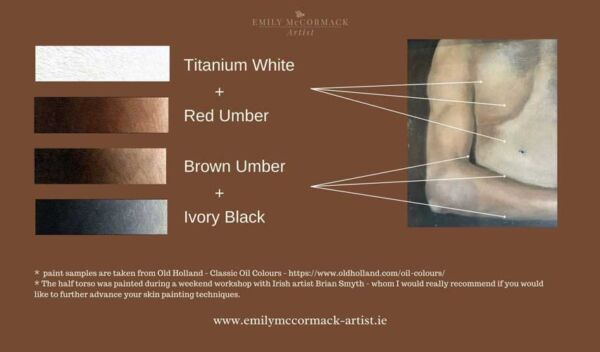 How To Mix Skin Tones - A Beginners Guide to Oil Painting
